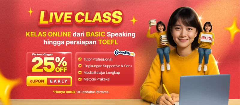 Promo EARLY BIRD | Englishvit.com